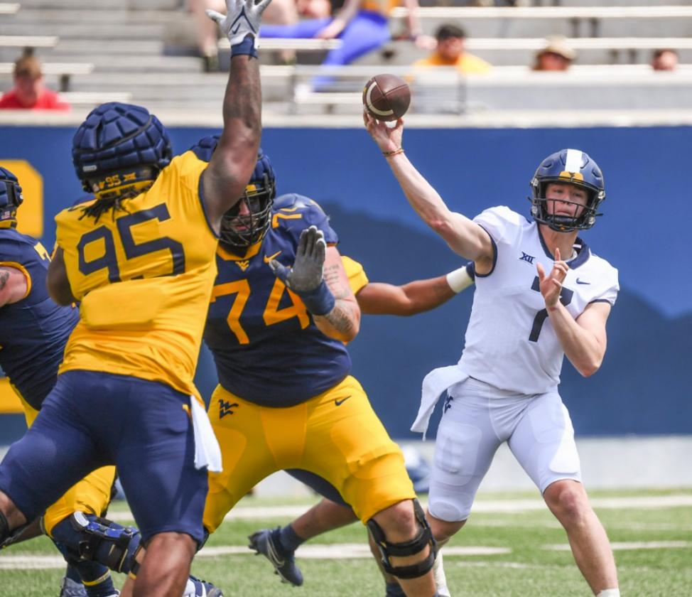 Crowder leads Gold over Blue in WVU spring game | News, Sports, Jobs ...